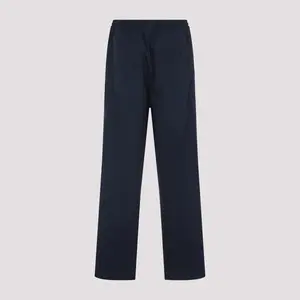 Prada Triangle-logo Patch Elasticated Waistband Trousers