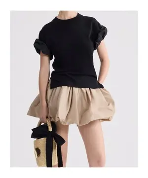 PATOU Faille-sleeves T-shirt