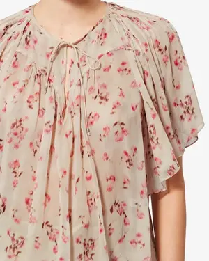 Isabel Marant Étoile Neslya Floral Print Blouse