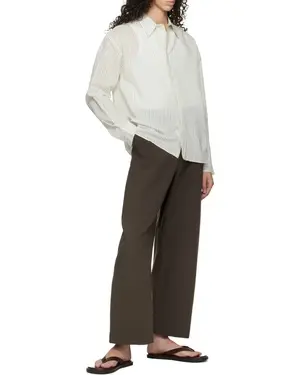 Studio Nicholson Levy Pants - Peat Color