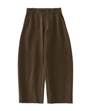 Studio Nicholson Levy Wide-leg Pants - Peat