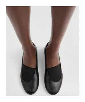 JIL SANDER Elyss Ballerinas - Black