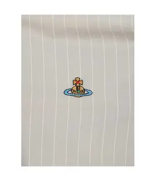 VIVIENNE WESTWOOD Ghost Pinstripe Shirt - White