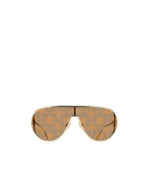 FERRAGAMO Aviator Sunglasses - Brown