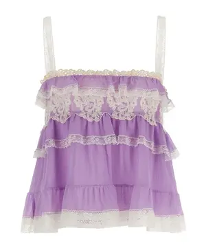 Alberta Ferretti Ruffle Tops