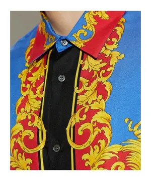 Versace Baroque Sun Print Shirt
