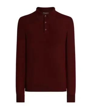 Dolce & Gabbana Long-sleeve Polo Shirt