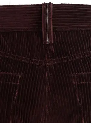 Brunello Cucinelli Straight Leg Corduroy Trousers