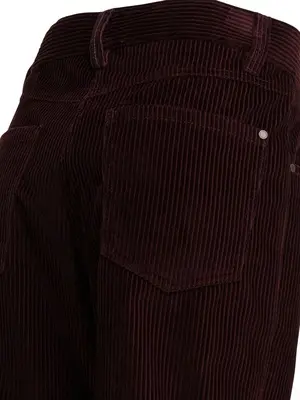 Brunello Cucinelli Corduroy Flared-leg Trousers - No