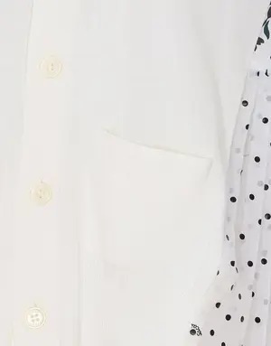 Sacai Long Sleeve Buttoned Cardigan