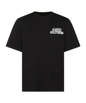 Amiri Logo Hollywood Printed Oversized T-shirt