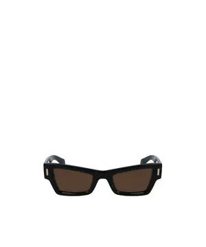 FERRAGAMO Rectangular Sunglasses - Black