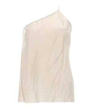 Rick Owens One-shoulder Top - Nude