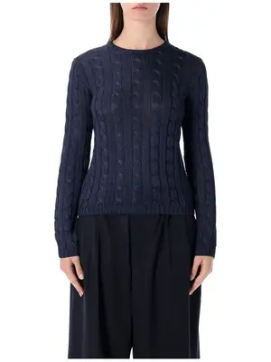 Ralph Lauren Cable Knit Crewneck Jumper