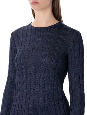 Ralph Lauren Cable Knit Crewneck Jumper