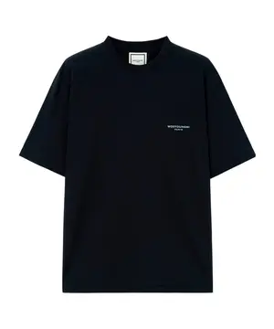 WOOYOUNGMI Logo Back Print T-shirt