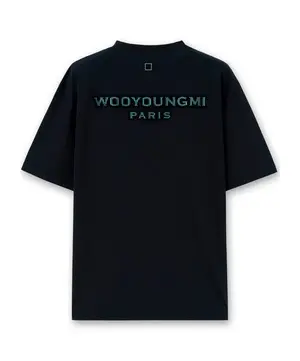 WOOYOUNGMI Logo Back Print T-shirt