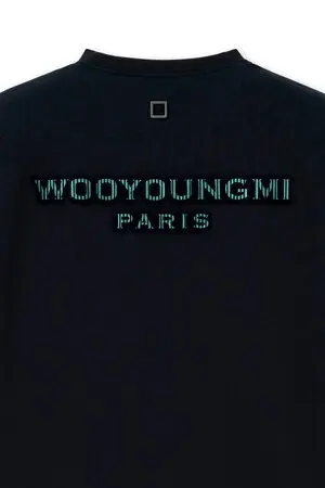 WOOYOUNGMI Logo Back Print T-shirt