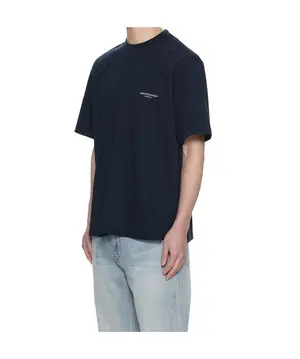 WOOYOUNGMI Logo Back Print T-shirt
