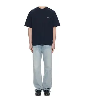 WOOYOUNGMI Logo Back Print T-shirt