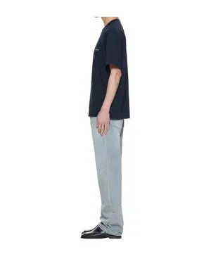 WOOYOUNGMI Logo Back Print T-shirt