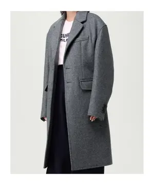 Dsquared2 Single-breasted Notched Lapel Coat