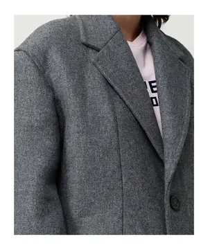 Dsquared2 Single-breasted Notched Lapel Coat
