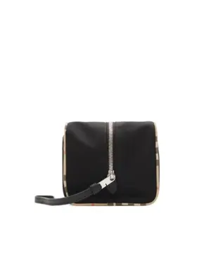 Burberry Large Check Trim Travel Pouch