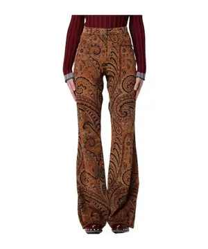 Etro Straight Hem Bottoms For Women