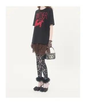 Valentino Garavani Embellished Foldover Small Shoulder Bag