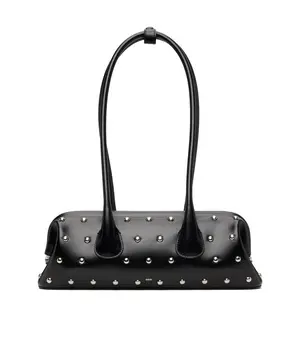 OSOI Studded Shoulder Bag - Black