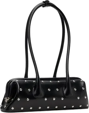 OSOI Studded Shoulder Bag - Black