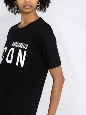 Dsquared2 Icon Printed T-shirt Dress