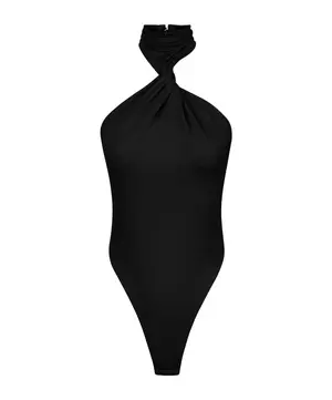 Elisabetta Franchi Twisted Neckline Bodysuit