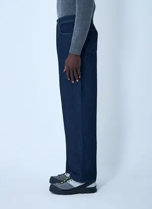 Stone Island Loose Fit Jeans - Blue