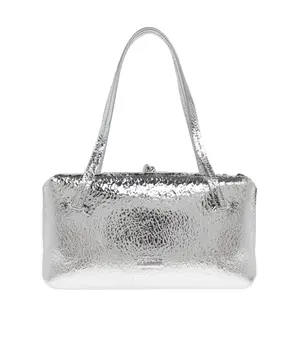 JIL SANDER Logo Lettering Tote Bag - Gray