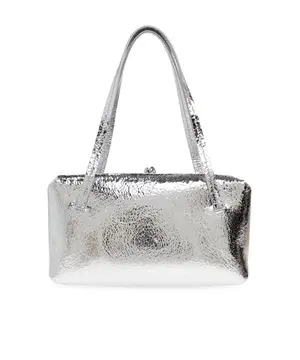 JIL SANDER Logo Lettering Tote Bag - Gray