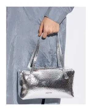 JIL SANDER Logo Lettering Tote Bag - Gray