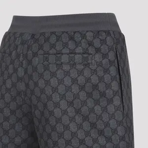 Gucci Allover Gg Monogram Technical Jersey Shorts
