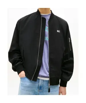 Tommy Hilfiger Regenerative Cotton Blend Bomber Jacket