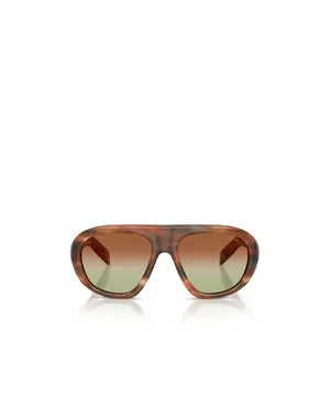 Prada Aviator Sunglasses - Brown