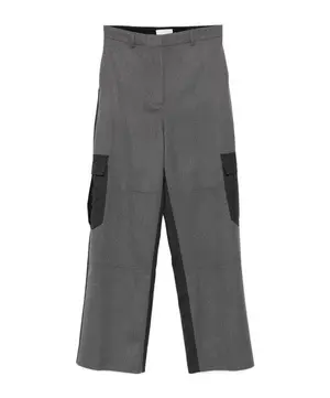 Stella McCartney Side Slit Straight-leg Trousers