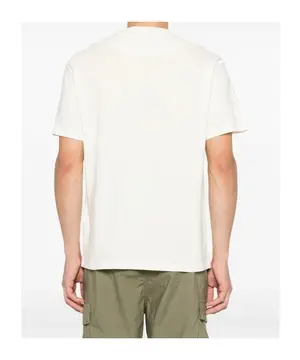 Stone Island Logo Patch Crew-neck T-shirt - White