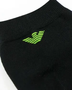 Emporio Armani Logo Knitted Ankle Socks