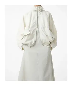 Studio Nicholson Lismore Zip-up Jacket - Bone