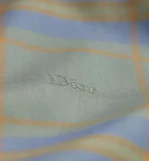 Dior Checked Button-down Shirt