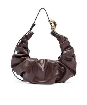 DIESEL® L Grab-d Gathered Shoulder Bag - Brown