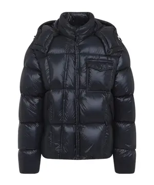 Moncler Serfanto Hooded Short Down Jacket