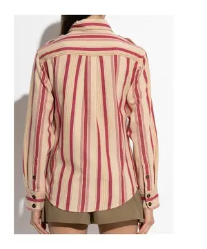 Isabel Marant Étoile Gelva Striped Shirt - Nude