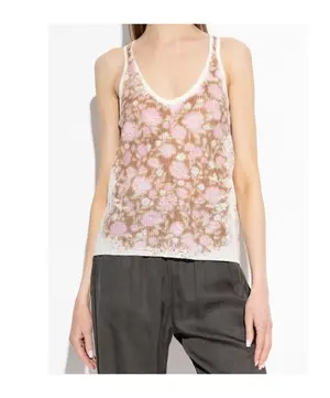 DIESEL® M-blommin Ribbed Tank Top - No